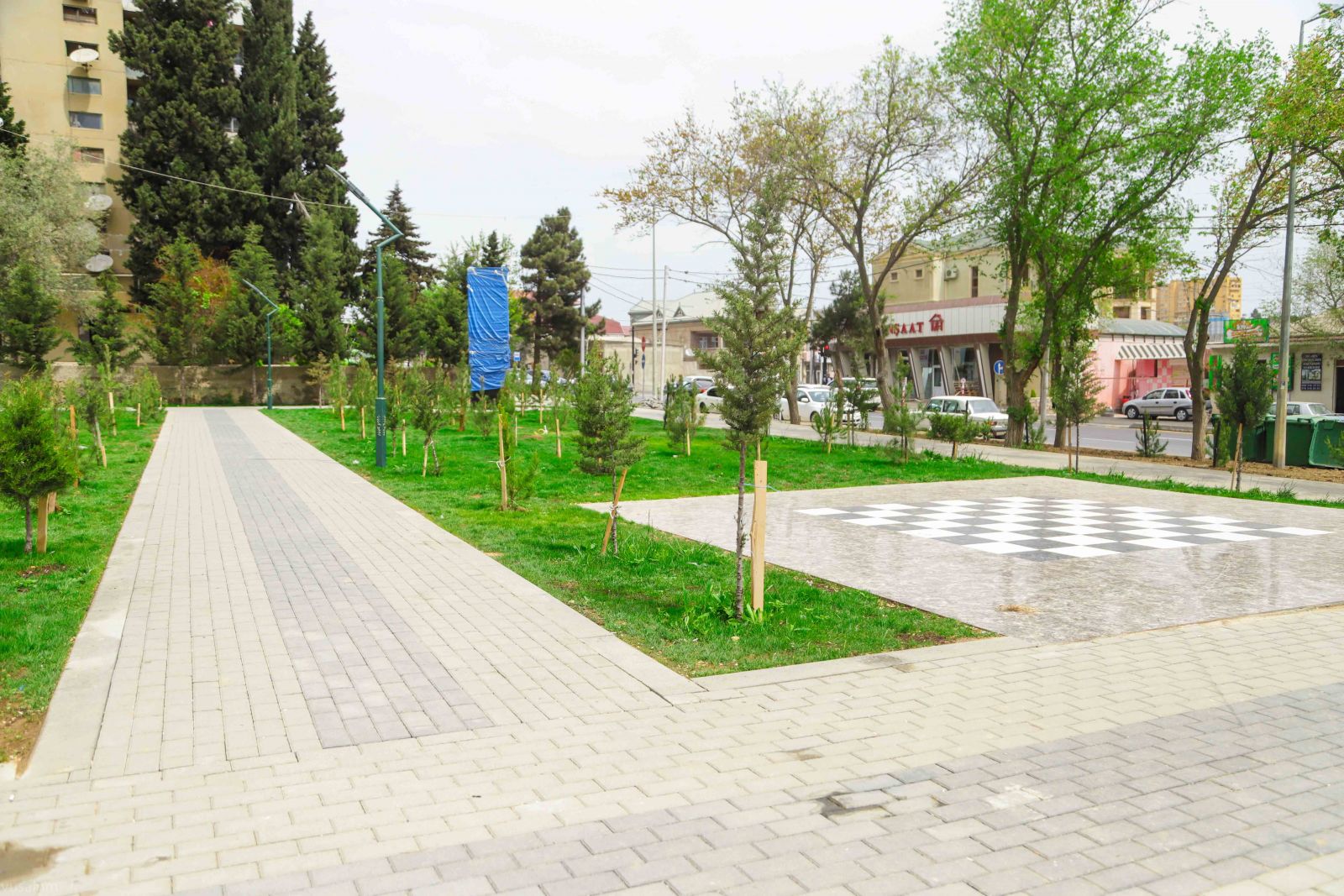 Xətaidə İnqilab İsmayılov küçəsi abadlaşır — Fotolar