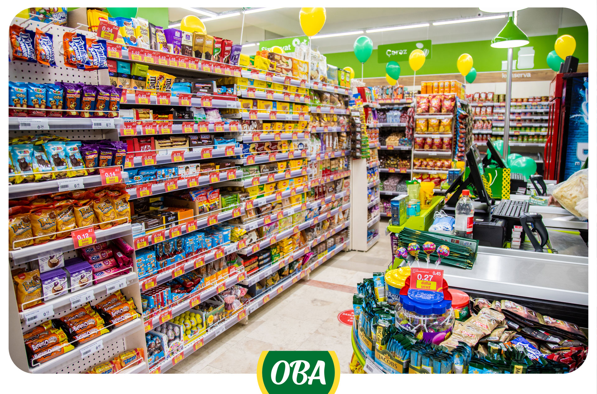 “OBA” marketlər şəbəkəsi 5 yaşını qeyd edir