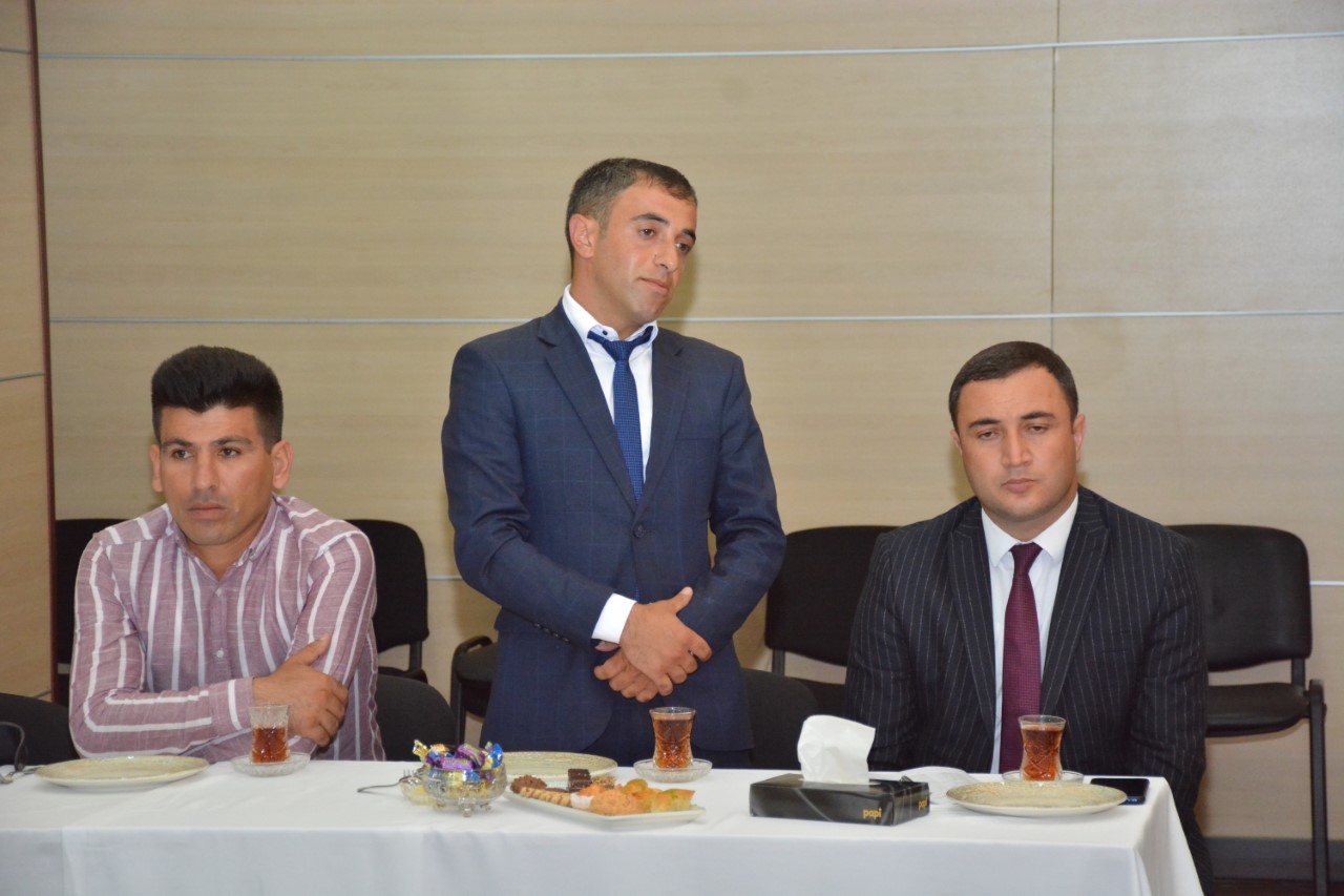 İcra başçısı müharibə veteranları ilə görüşdü — Fotolar